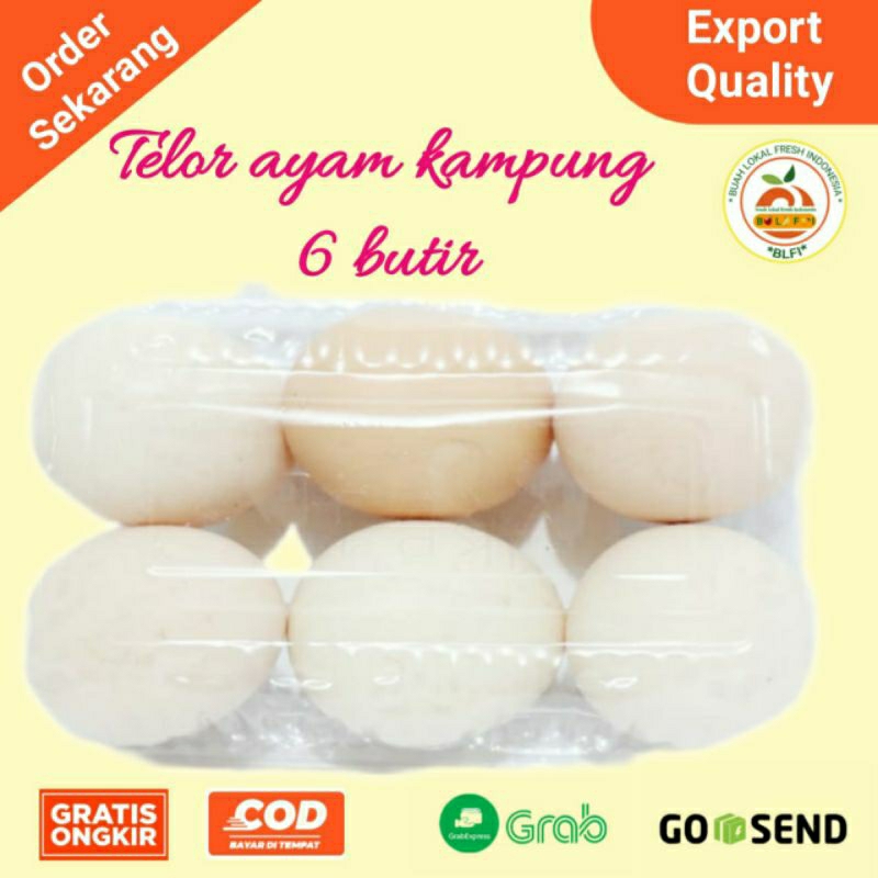 Jual TELUR AYAM KAMPUNG 6 BUTIR | Shopee Indonesia