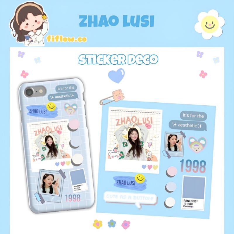 Jual Sticker Zhao Lusi/Fankit Zhao Lusi/Sticker Hiasan HP/Stiker Zhao ...