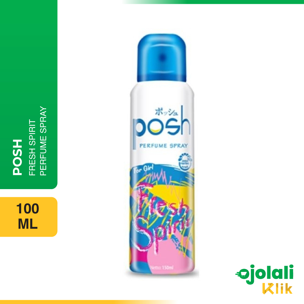 Jual (TERMURAH) POSH Body Spray Cologne FRESH SPIRIT 150ML | Shopee ...