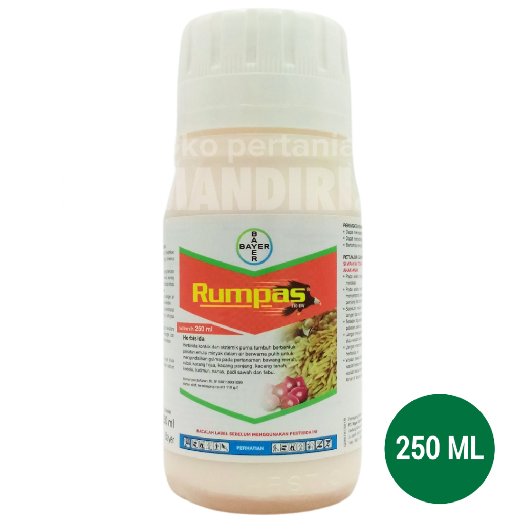Jual Herbisida Sistemik Selektif Rumpas 110EW @250 ml | Shopee Indonesia