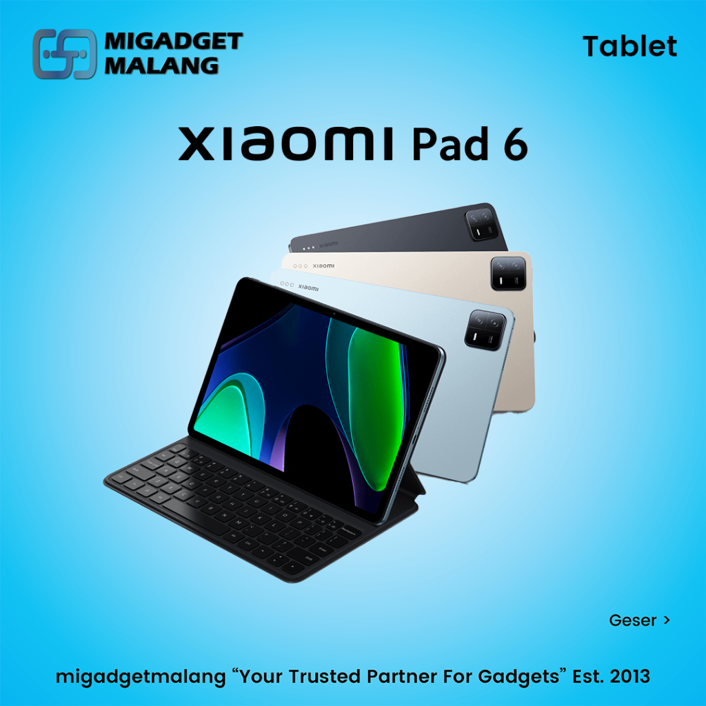 Jual Tablet TAB Xiaomi Mi Pad 6 Flagship Snapdragon 870 Support 5 G ...