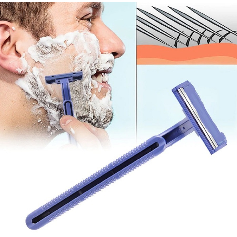 Jual Alat Mesin Cukur Cukuran Kumis Jenggot 2 Mata Razor Shaver ...