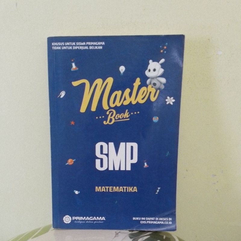 Jual Buku Soal Master Book SMP Matematika..Buku Original. | Shopee ...