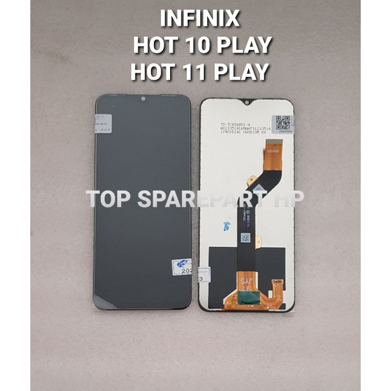 Jual LCD INFINIX HOT 10 PLAY X688 / HOT 11 PLAY X688B FULLSET ...