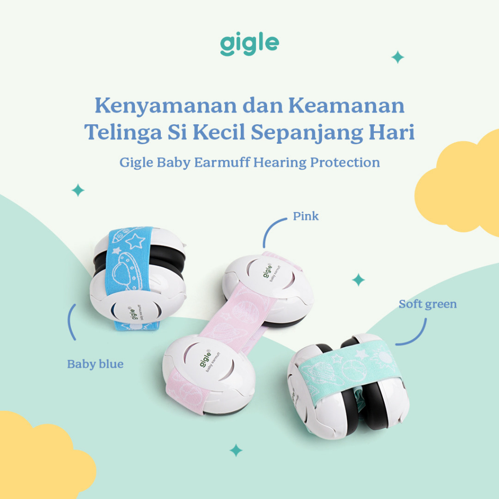 Jual Gigle Baby Earmuff Protector / Earmuff Bayi / Earmuff Bayi untuk ...