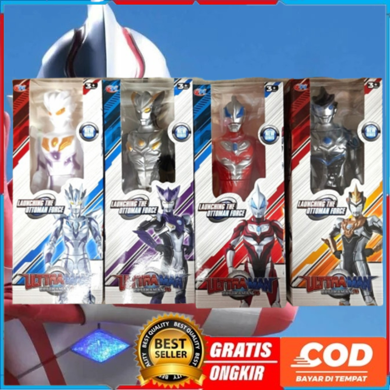 Jual Mainan Robot ULTRAMAN FR1204 Robot Action Figure Kemasan Dus ...