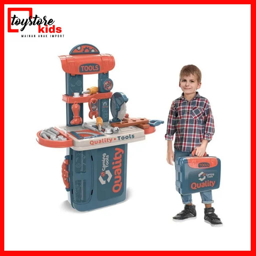Jual Mainan maenan anak laki laki cowok 1 2 3 tahun Quality Tool Play ...