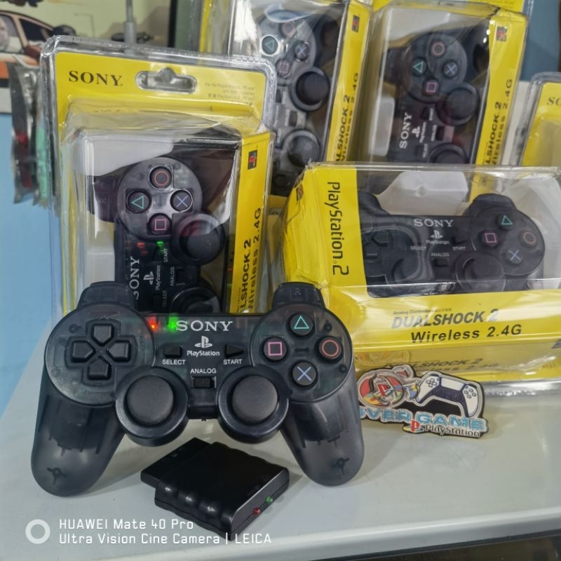 Jual STIK/STICK PS2 WIRELESS DUALSHOCK 2.4G | Shopee Indonesia