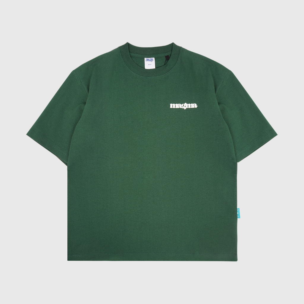 Jual Magma Kaos Oversize TFWBG 04 Forest Green Heavyweight T shirt ...