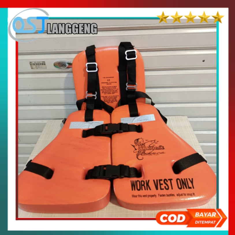 Jual Pelampung Keselamatan Kerja Seahorse - Safety Work Vest Sea Horse ...