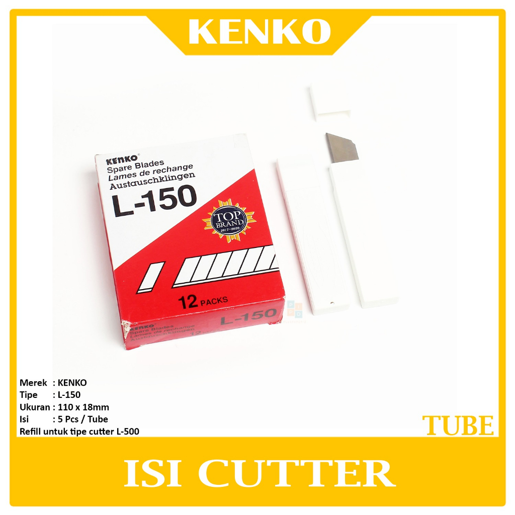 Jual KENKO - Refill Cutter L150 Besar - Tube | Shopee Indonesia