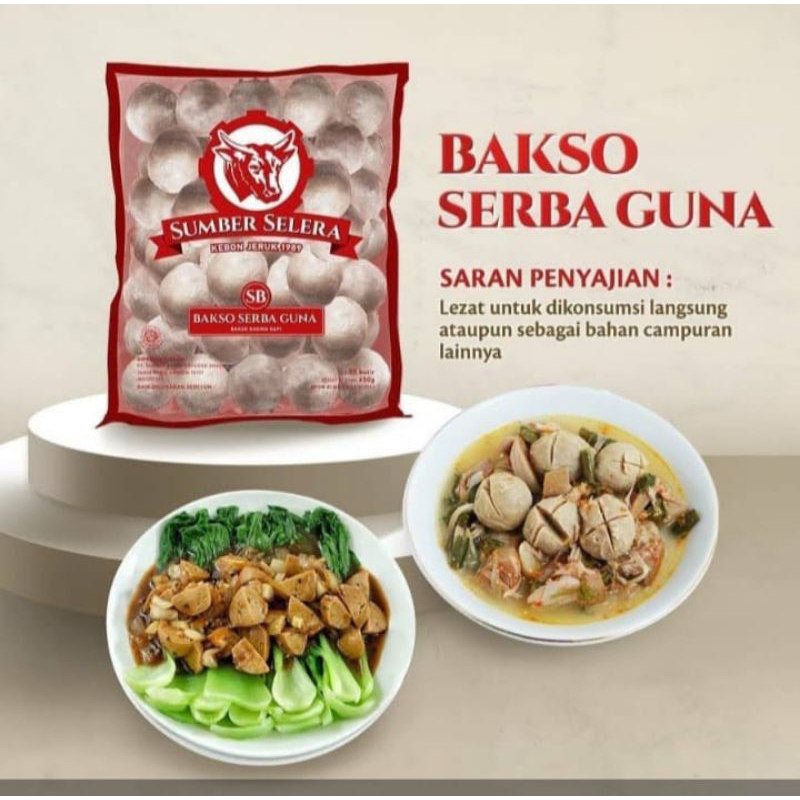 Jual BAKSO SAPI SERBA GUNA SUMBER SELERA 325gram (Ekonomis) | Shopee ...