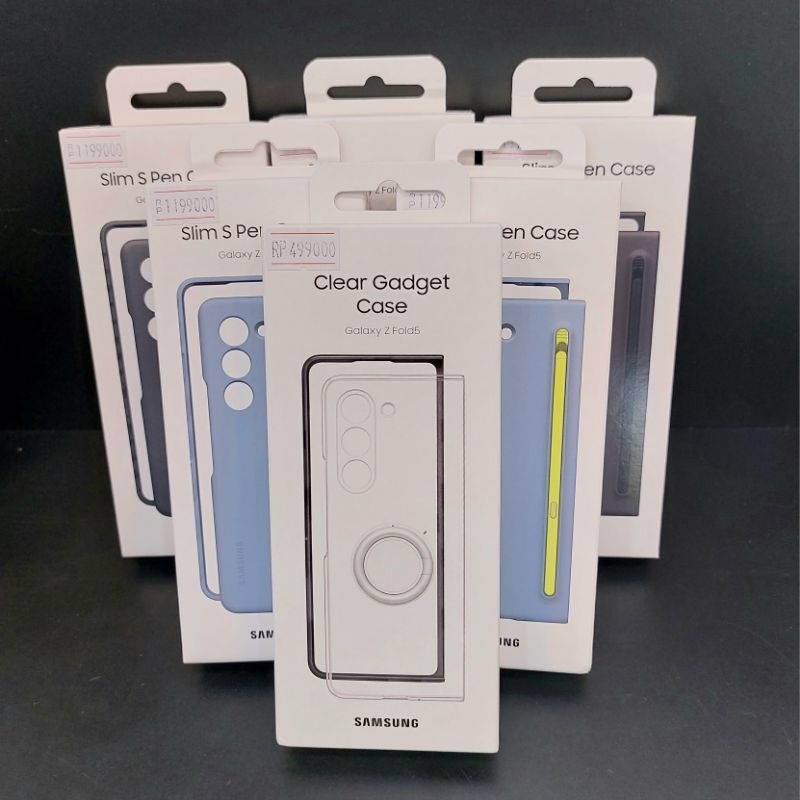 Jual Samsung case galaxy z fold 5 fold5 slim case spen 100% original ...