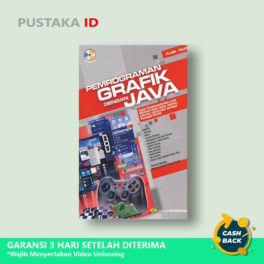 Jual Buku Pemrograman Grafik dengan Java - Andik Taufiq - Original ...