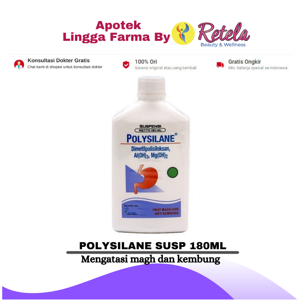 Jual Polysilane Susp 180ML | Shopee Indonesia
