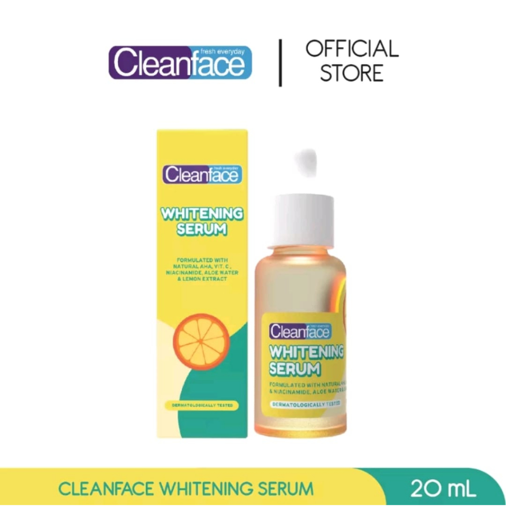 Jual Clean Face Serum Wajah Whitening / Intense Hydrating / Acne Care ...
