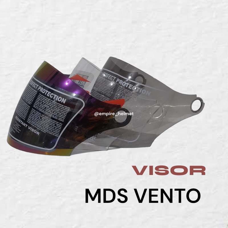Jual KACA HELM VISOR Untuk helm Mds Vento | MDS Pro D One | MDS RAZER ...