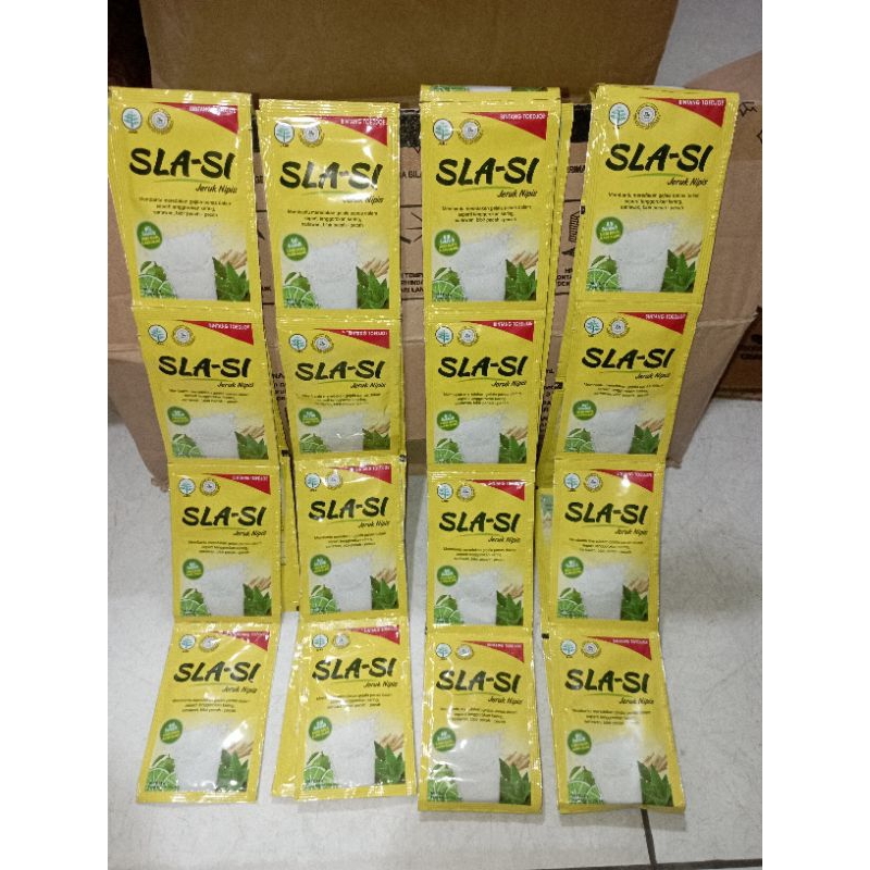 Jual Slasi/Sla-si Jeruk Nipis Bintang Toedjoe Renceng Isi 12 Sachet ...