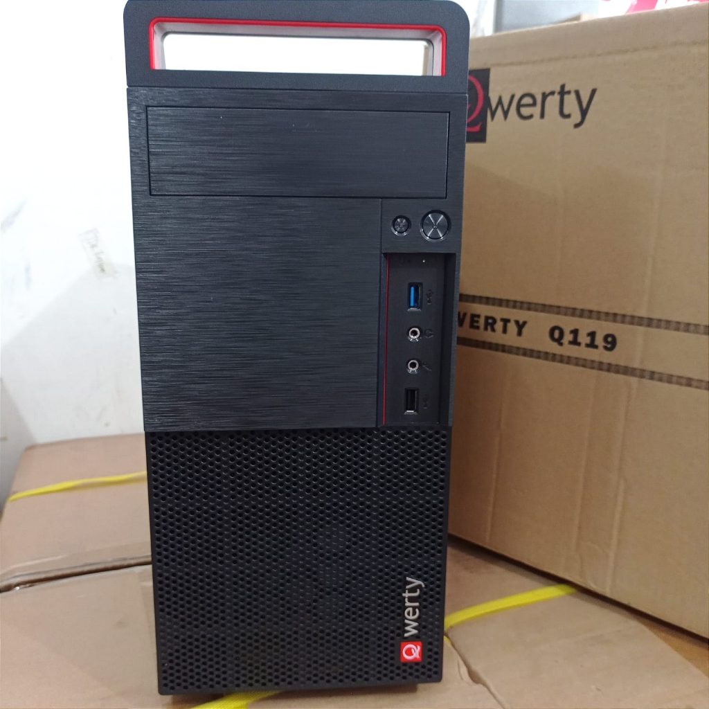 Jual CASING CPU QWERTY Q119 + PS 450 W | Shopee Indonesia