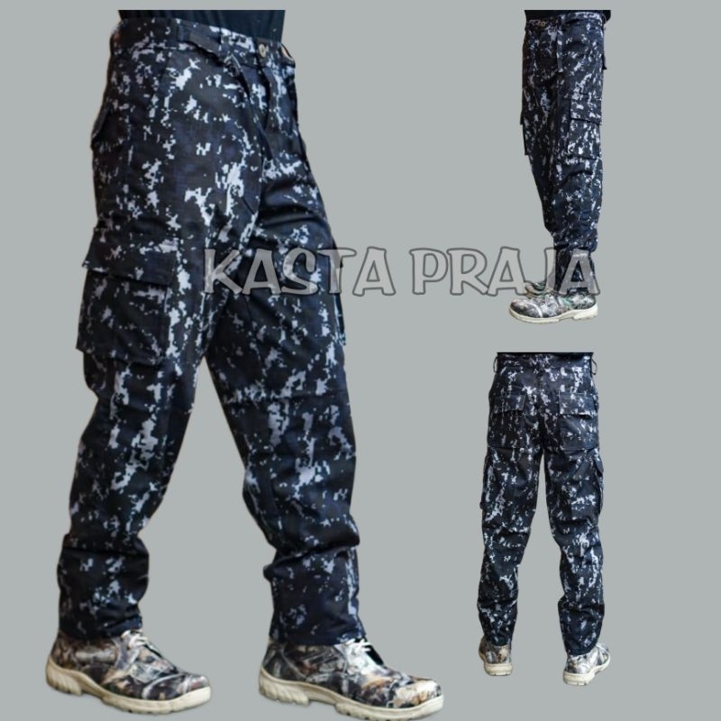 Jual Celana Panjang Loreng Model PDL Cargo Motif US NAVY SEAL | Shopee ...
