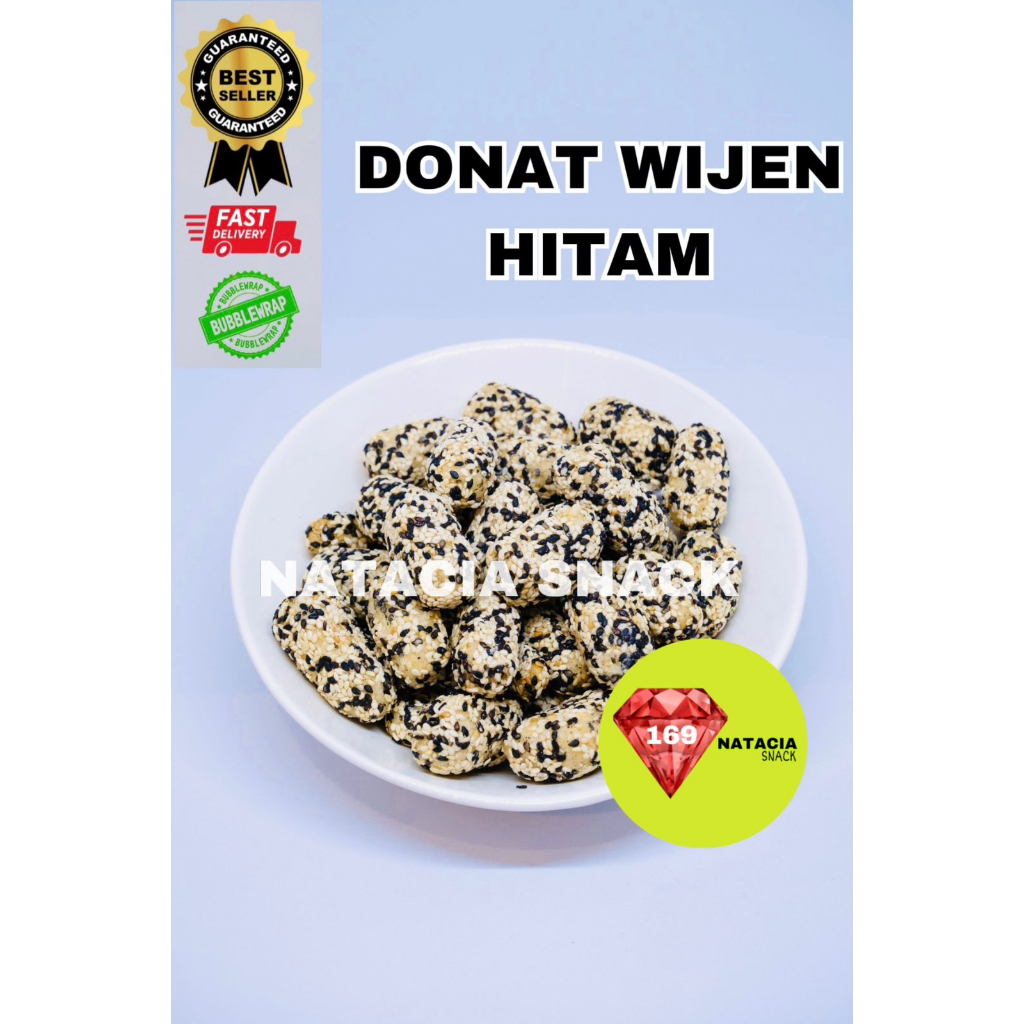 Jual [500 GR] DONAT WIJEN MANCHO MANCO WIJEN HITAM PUTIH / DONAT WIJEN ...