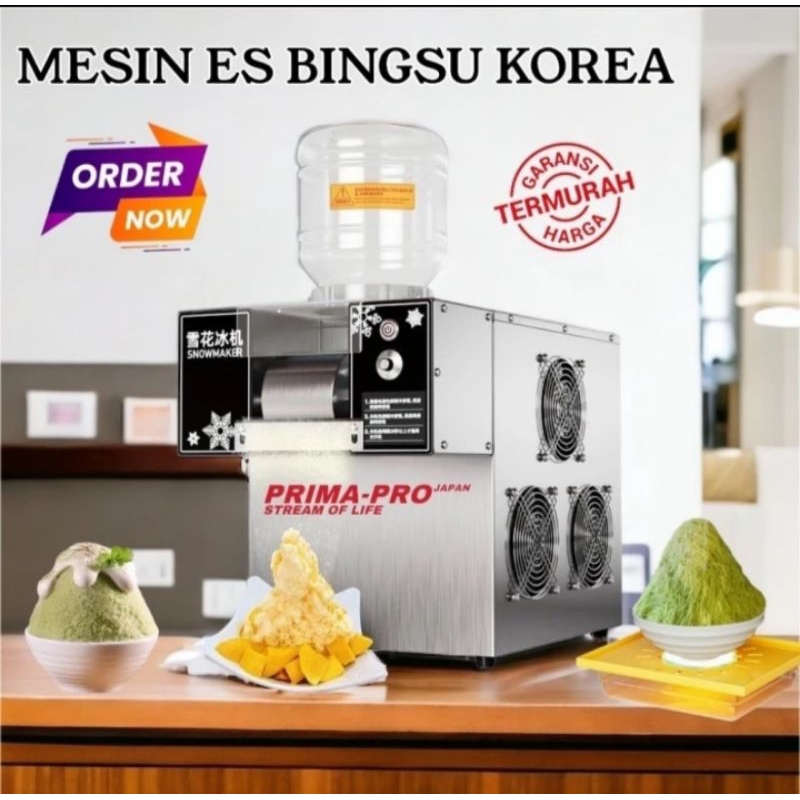 Jual Mesin Es bingsoo 360Watt Mesin Bingso Machine Snow Es Maker ...