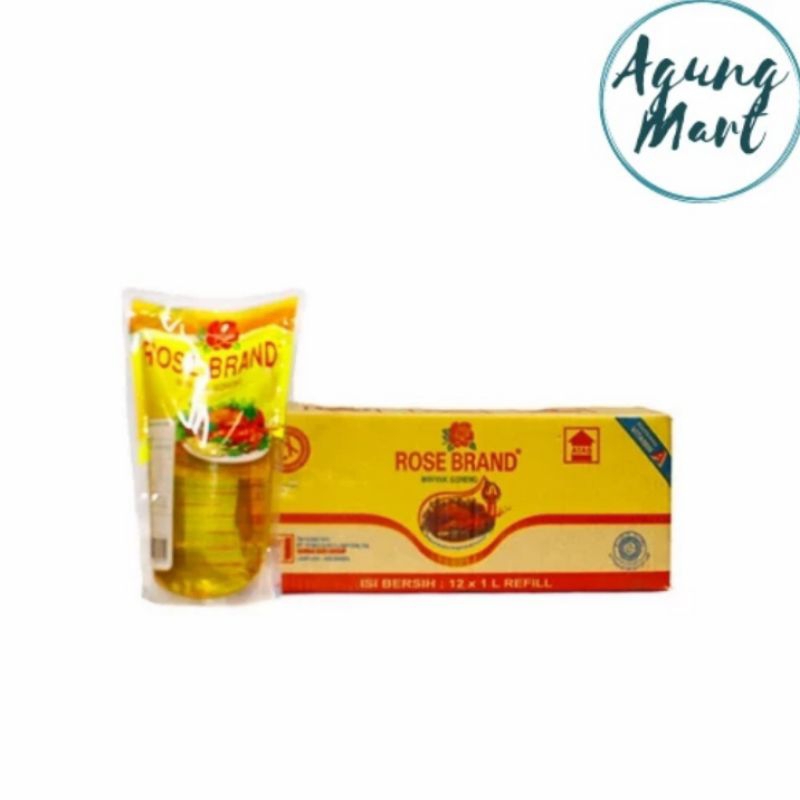 Jual Rose Brand Minyak Goreng 2L (1dus isi 6pc) | Shopee Indonesia