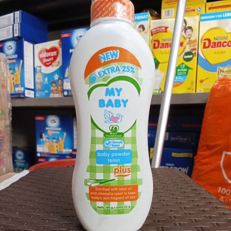 Jual my baby bedak powder telon plus 100gr +25gr | Shopee Indonesia
