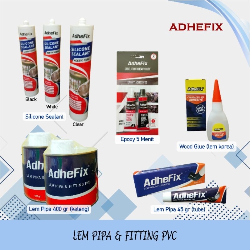 Jual Lem Pipa PVC / Fitting Adhefix | Shopee Indonesia