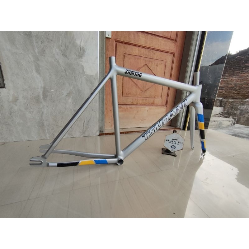 Jual Frameset Fixie Snm 100 Ready Size 50/51/52/53/54/55 | Shopee Indonesia
