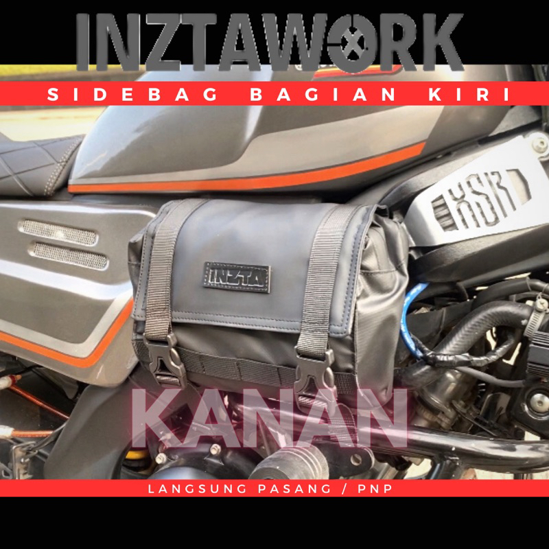 Jual Sidebag Tank XSR 155 right, tas samping XSR KANAN | Shopee Indonesia