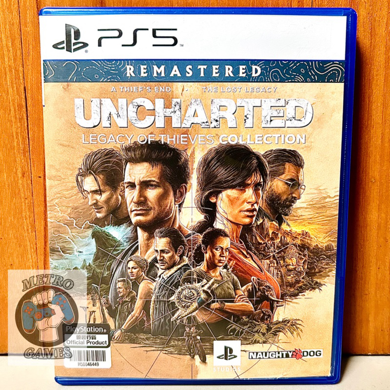Jual PS5 Uncharted Legacy of Thieves Kaset Uncharted Collection Ps5 ...