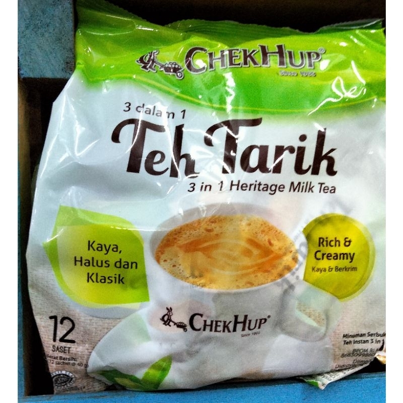 Jual Chek Hup Teh Tarik Instan 3 in 1 / ChekHup Teh Tarik / Instan Milk ...
