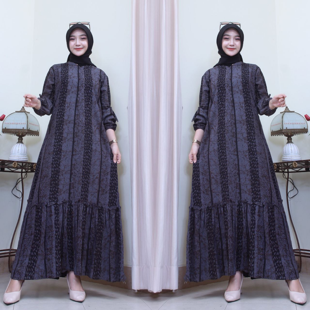 Jual DASTER GAMIS RAYON LENGAN PANJANG BUSUI FRIENLY | DASTER ARAB ...