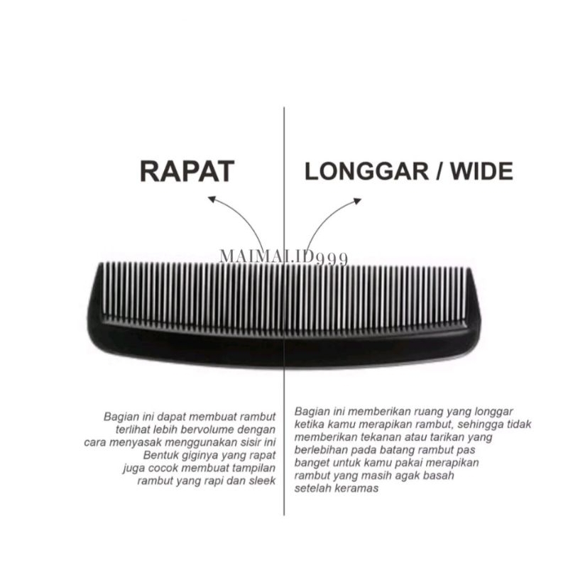 Jual SISIR RAMBUT HITAM POLOS / SISIR MURAH LOKAL MAIMAI | Shopee Indonesia