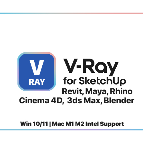 Jual Vray 7 for Sketchup 2022/2023/2024 Mac M1 M2 M3 M4 & Intel ...