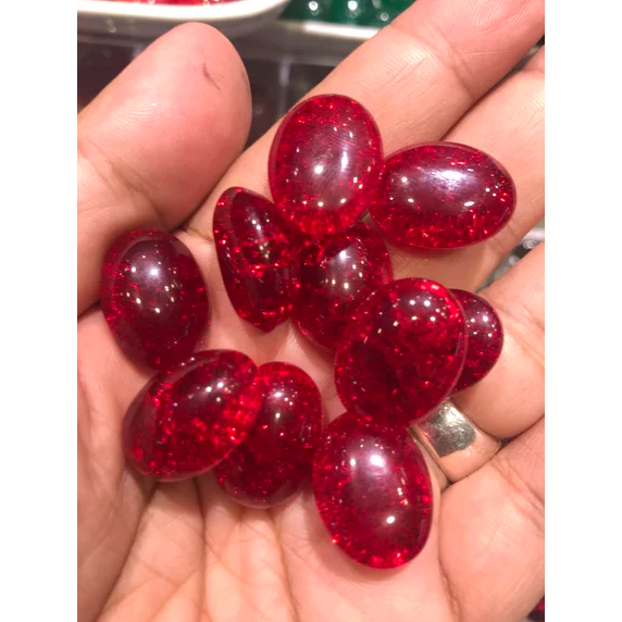 Jual Merah Siam Urat Seribu 15x20 mm pecah seribu ha rga satuan ...