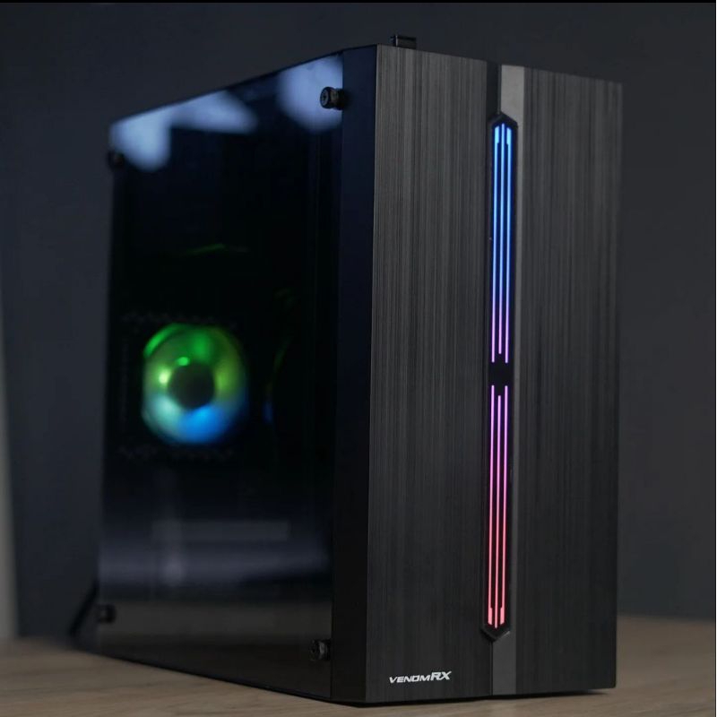 Jual Casing pc gaming RGB venom rx kratos case venomrx | Shopee Indonesia