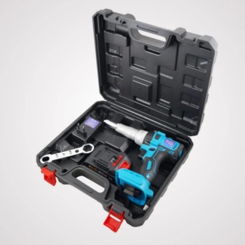 Jual TORA CORDLESS RIVET PORTABLE 20V RIVETER BATERAI MESIN BOR RIVET ...