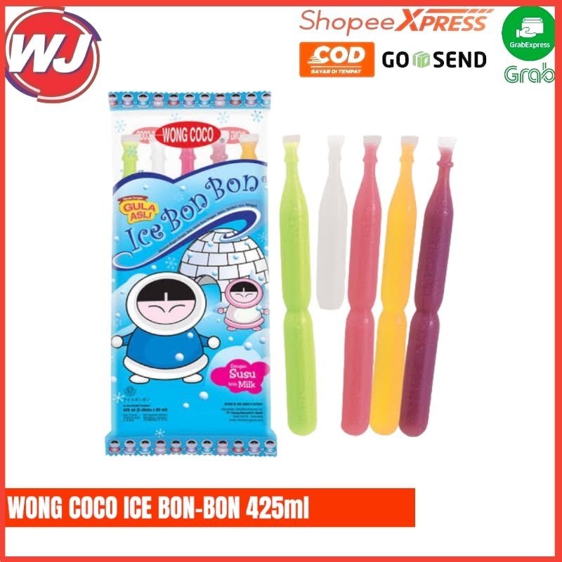 Jual WONG COCO ICE BON BON 425ml | Shopee Indonesia