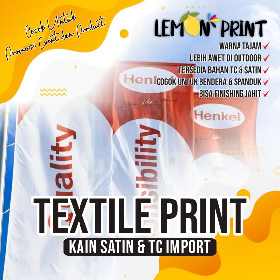 Jual CETAK SPANDUK / KAIN SATIN / BENDERA CUSTOM METERAN | Shopee Indonesia