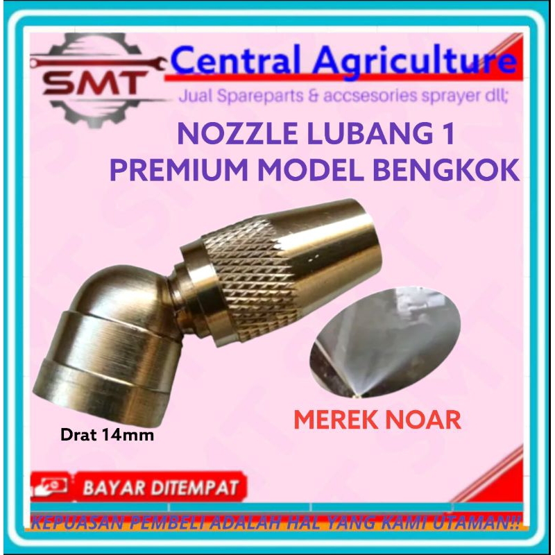 Jual NOZZLE LUBANG 1 MODEL BENGKOK NOAR MADE IN JAPAN | Shopee Indonesia