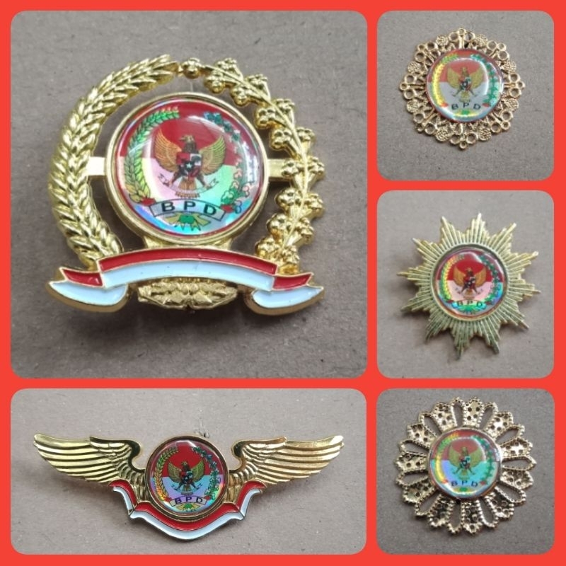 Jual BPD desa pin resin cor bros | Shopee Indonesia