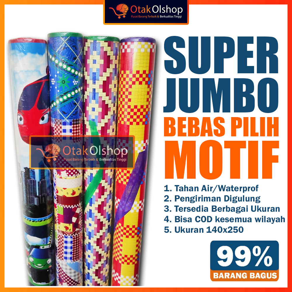 Jual KARPET LANTAI SUPER JUMBO 140x250 3MM / tikar lantai anti air ...