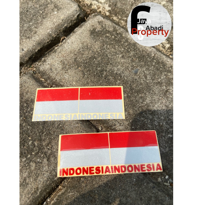 Jual STICKER CUTTING BENDERA MERAH PUTIH | Shopee Indonesia