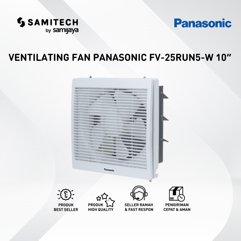 Jual KIPAS ANGIN VENTILATING FAN PANASONIC FV-25RUN / FV 25 RUN ...
