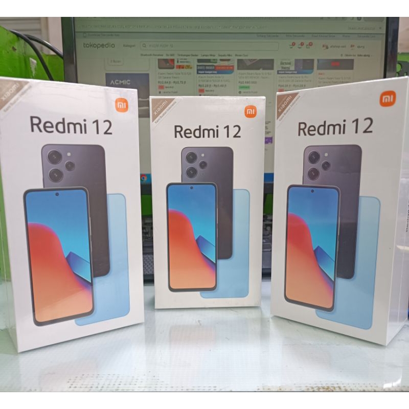 Jual XIAOMI REDMI 12 RAM 8GB/128GB & 8GB/256GB GARANSI RESMI | Shopee ...