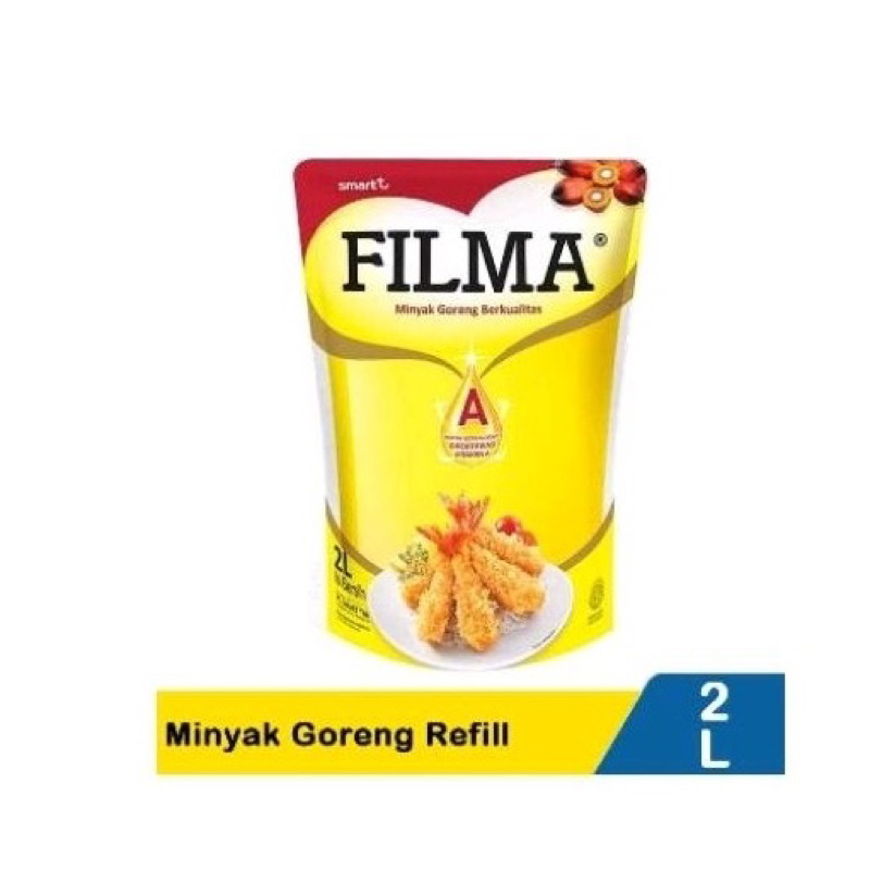 Jual MINYAK GORENG FILMA 2 Liter Kemasan Pouch Refill 2 L | Shopee ...