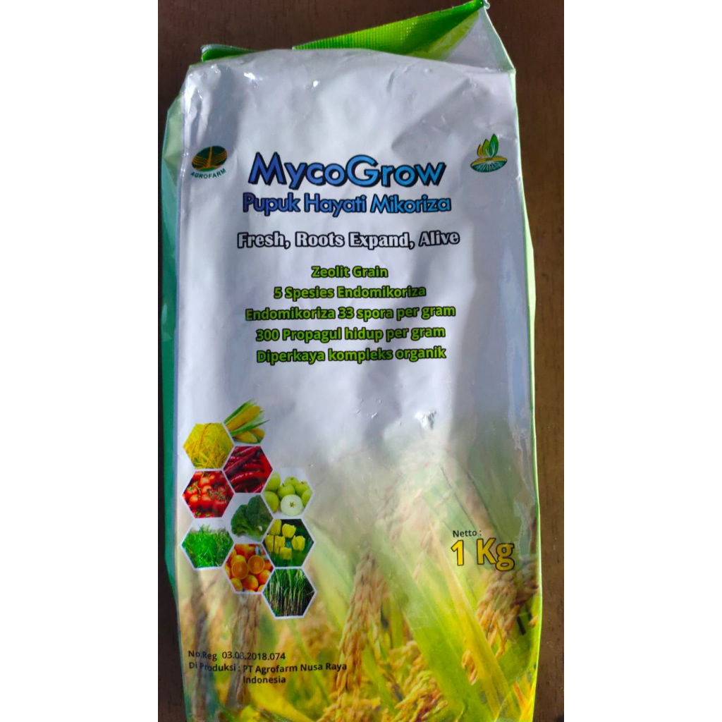 Jual MYCOGROW PUPUK HAYATI MIKORIZA KEMASAN 1 KG | Shopee Indonesia