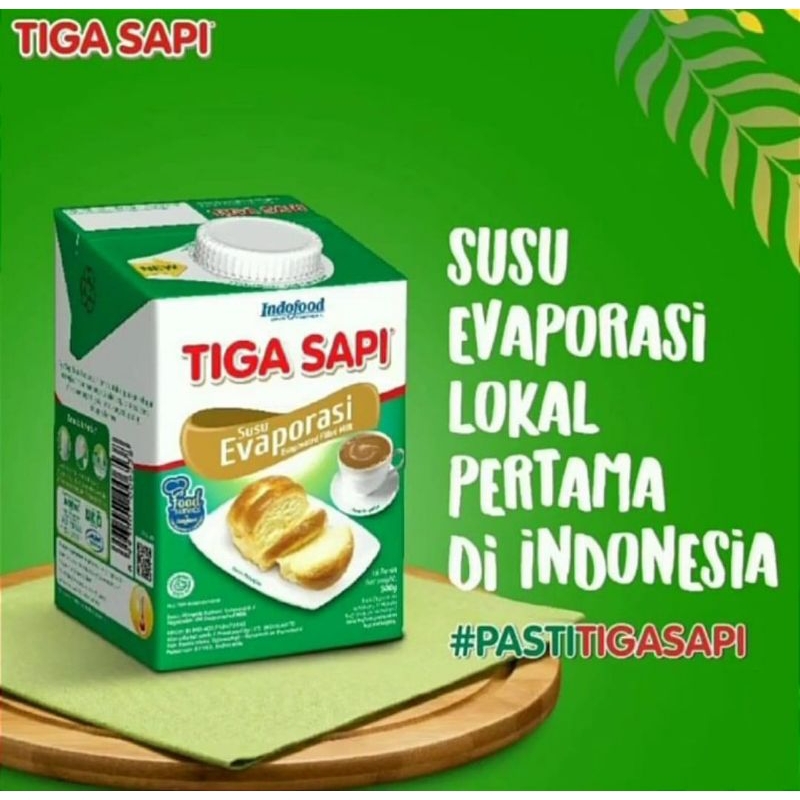 Jual Susu Evaporasi Tiga Sapi 500gr | Shopee Indonesia